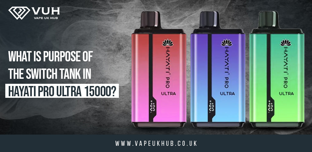 What is the purpose of the switch tank in Hayati Pro Ultra 15000?